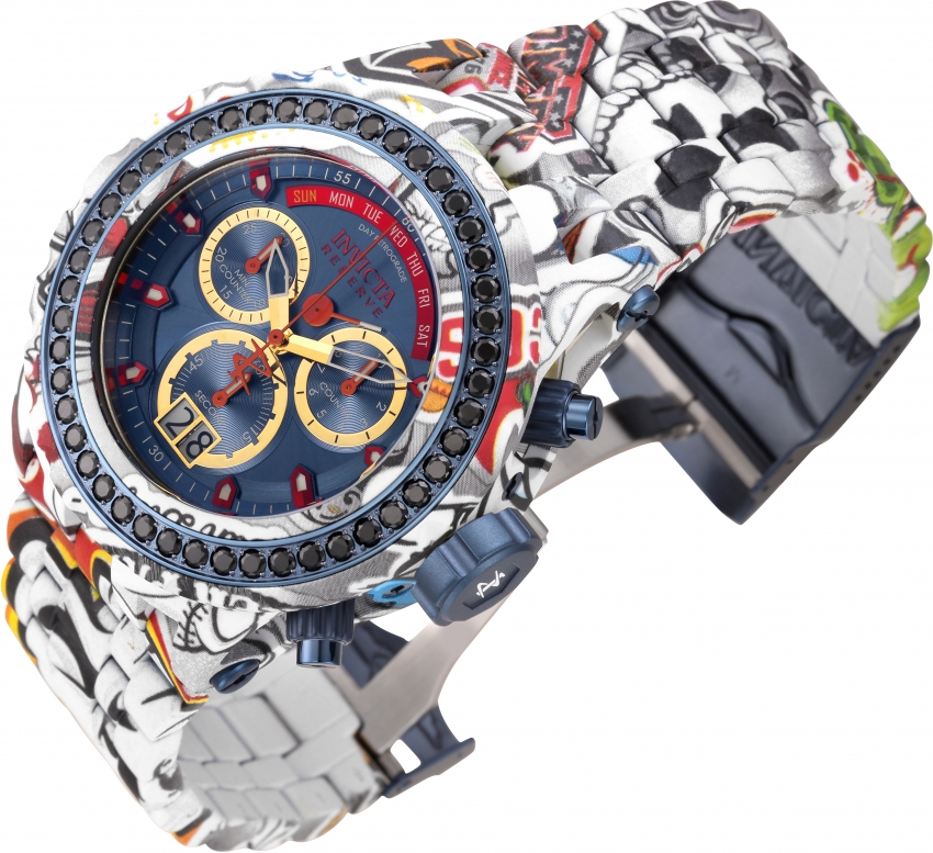 INVICTA RESERVE SPINEL SUBAQUA SPECIALTY GRAFFITI 35383 JD 3 | WatchinTyme